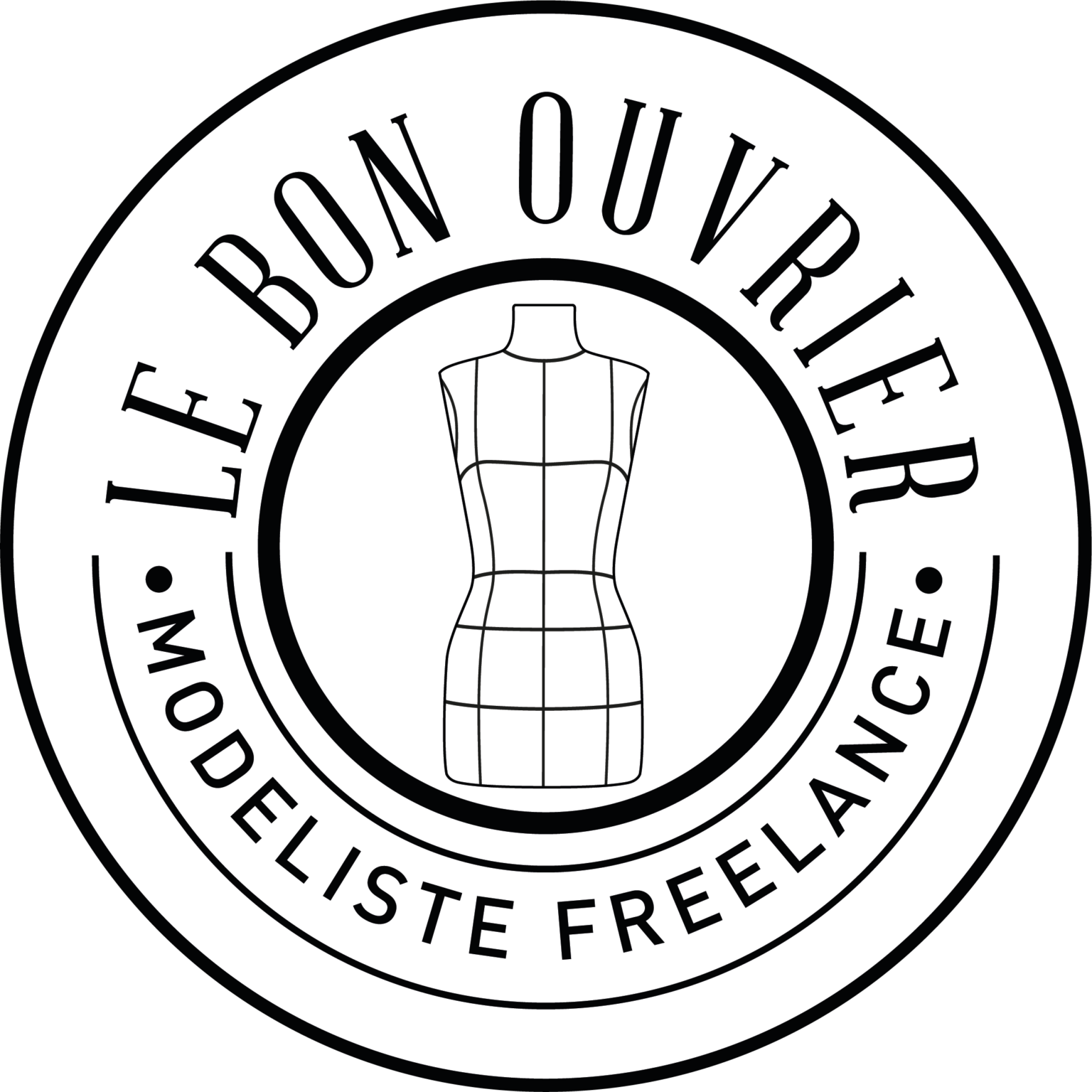 logo corrigé • modéliste freelance